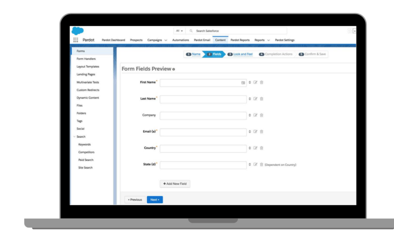 We Build Pardot Forms - Galvin Technologies